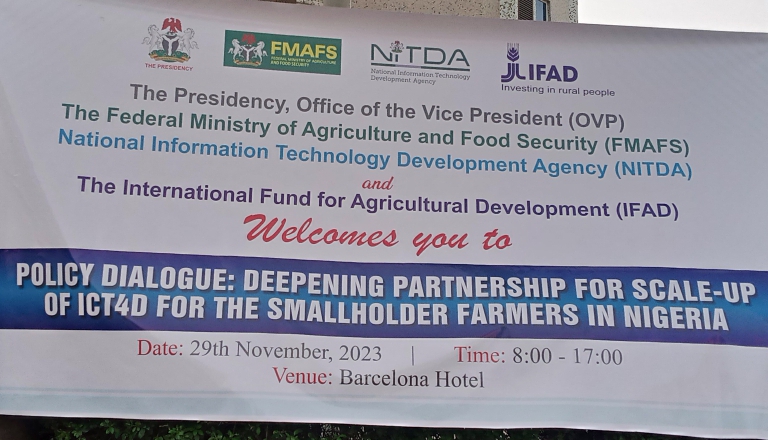 Food Security : IFAD Holds Policy Dialogue Scale Up ICT4D for Nigerian ...